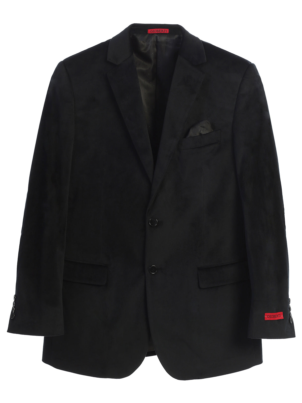 Gioberti Mens Formal Super Soft Velvet Blazer Jacket – GIOBERTI